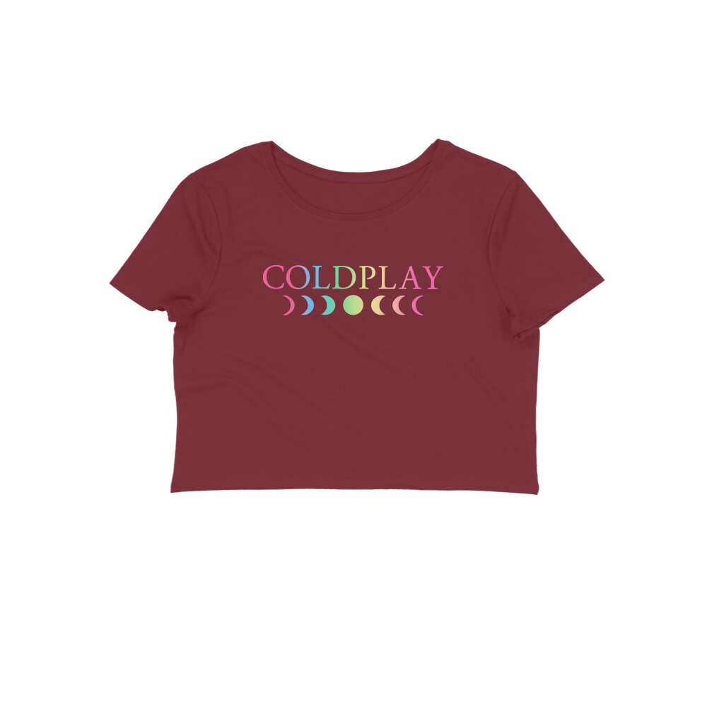 Coldpaly Crop Top (both sides) - Spheres of India - Wittee