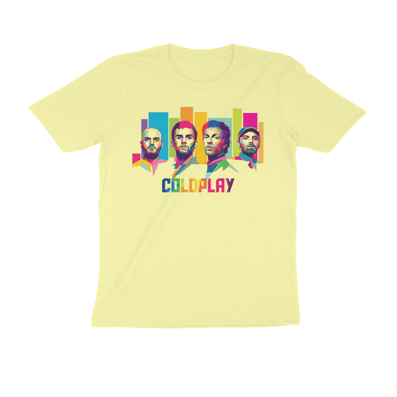 Coldplay T-shirt | Pop Art - Wittee