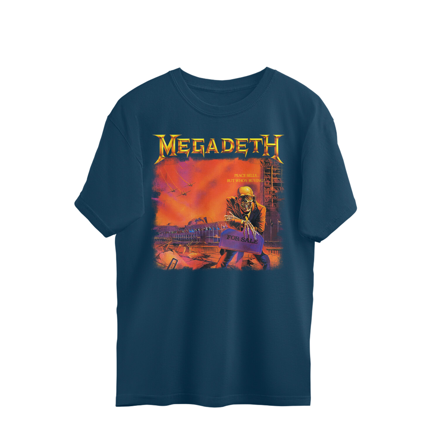 Megadeth Oversized T-shirt (both sides) | For Sale - Wittee