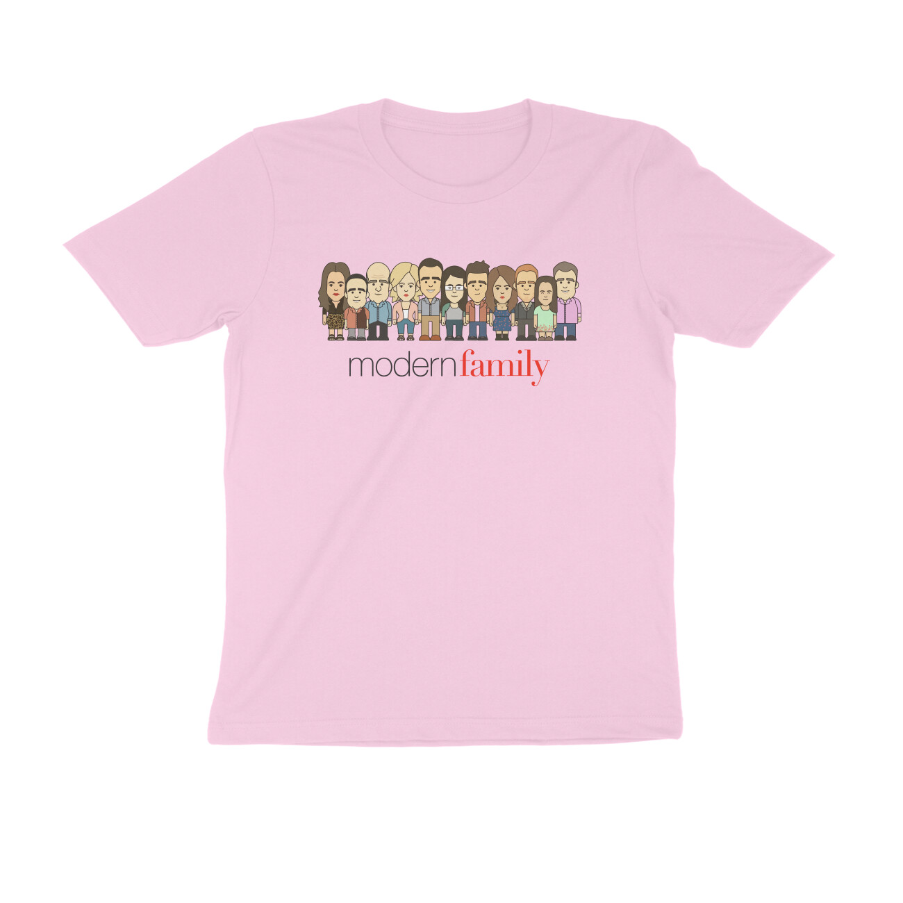 Modern Family T-Shirt | Characters in line - Wittee