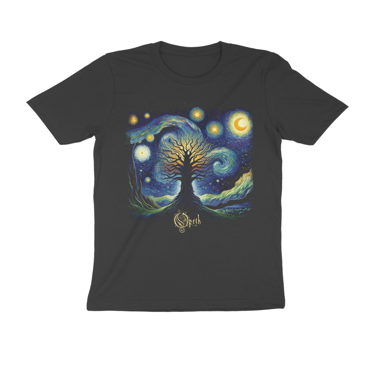 Opeth T-Shirt | Heritage x Starry Night - Wittee