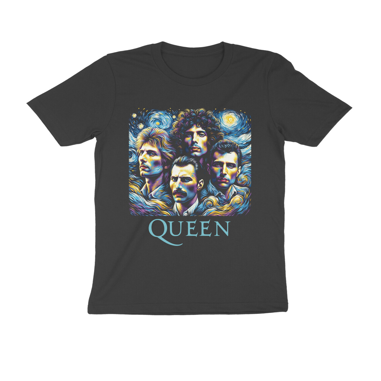 Queen Band T-Shirt | Starry Night - Wittee