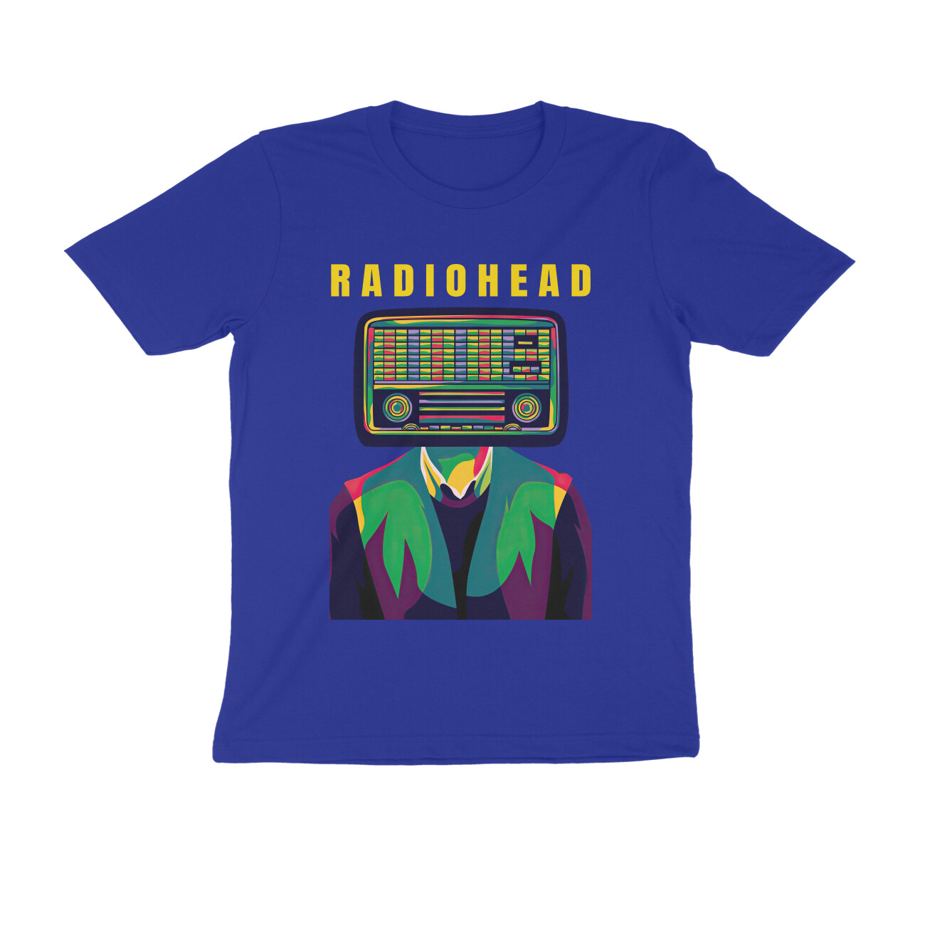 Radiohead T-shrit | Radioman Pop Art - Wittee