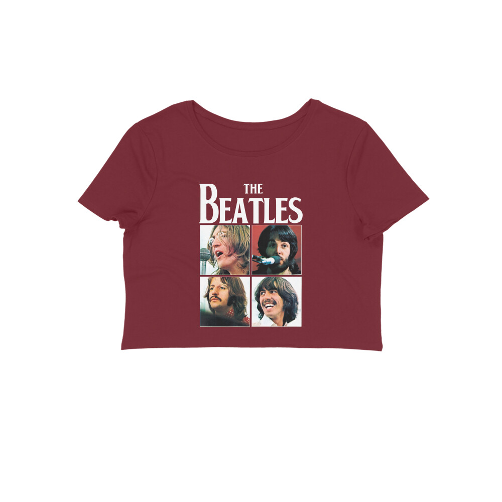 The Beatles Crop Top | Iconic Design - Wittee