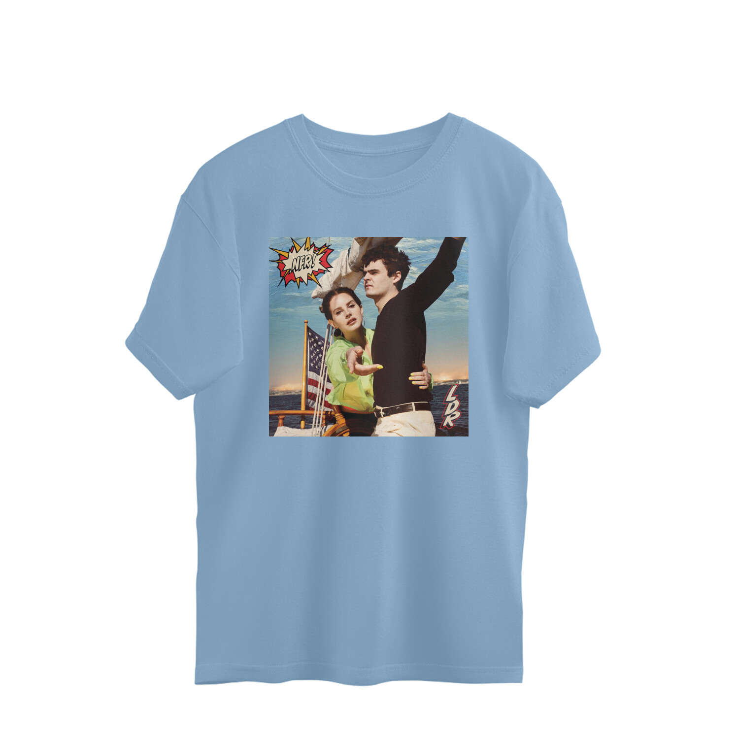 Lana Del Rey Oversized T-Shirt | NFR Cover - Wittee