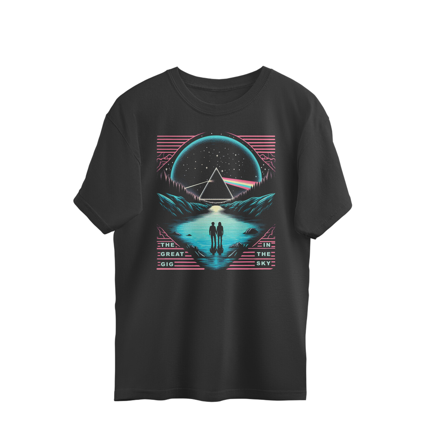 Pink Floyd Oversized T-Shirt | Great Gig - Wittee
