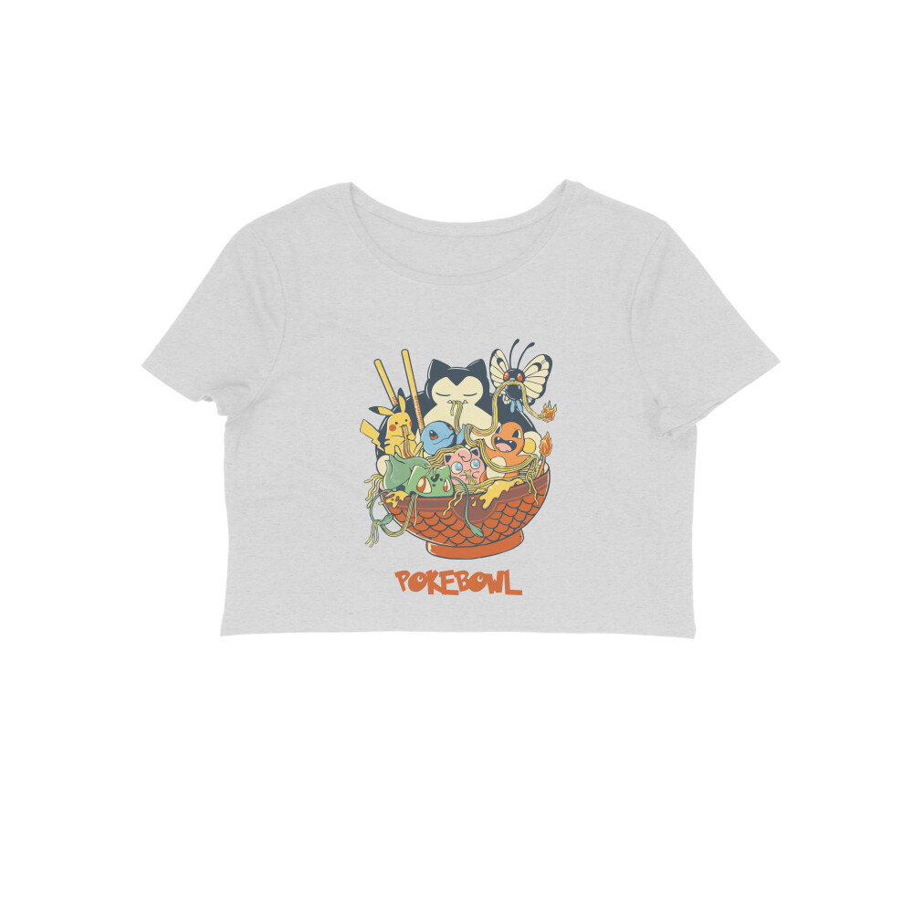 Pokemon Crop Top | Pokebowl - Wittee