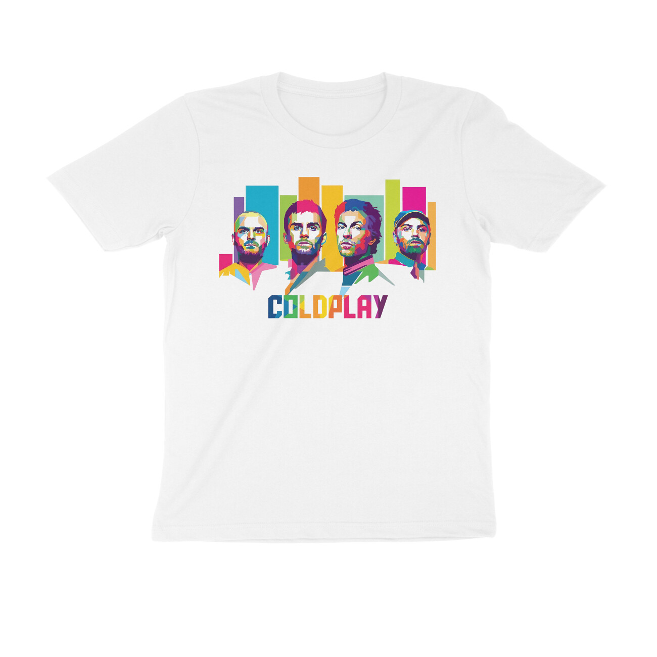 Coldplay T-shirt | Pop Art - Wittee