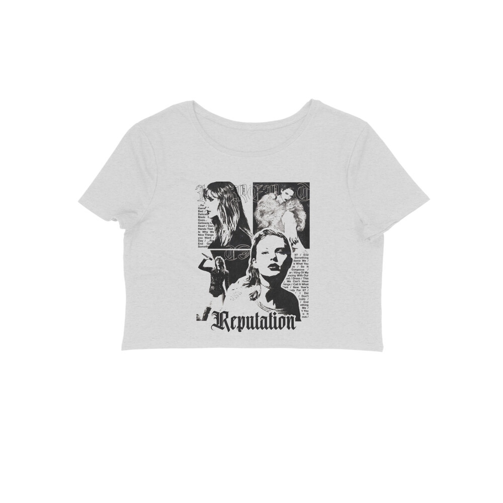Taylor Swift Crop Top | Reputation - Wittee