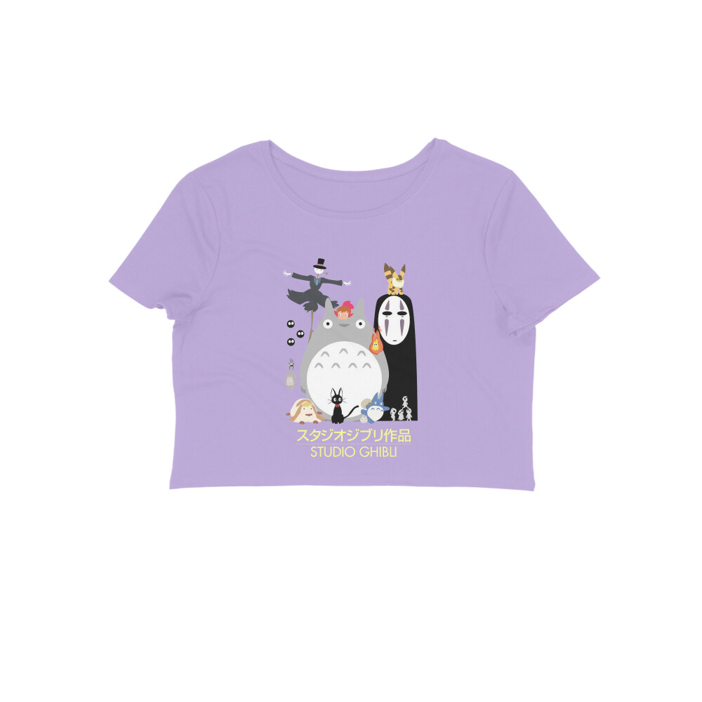 Studio Ghibli Crop Top | Characters - Wittee