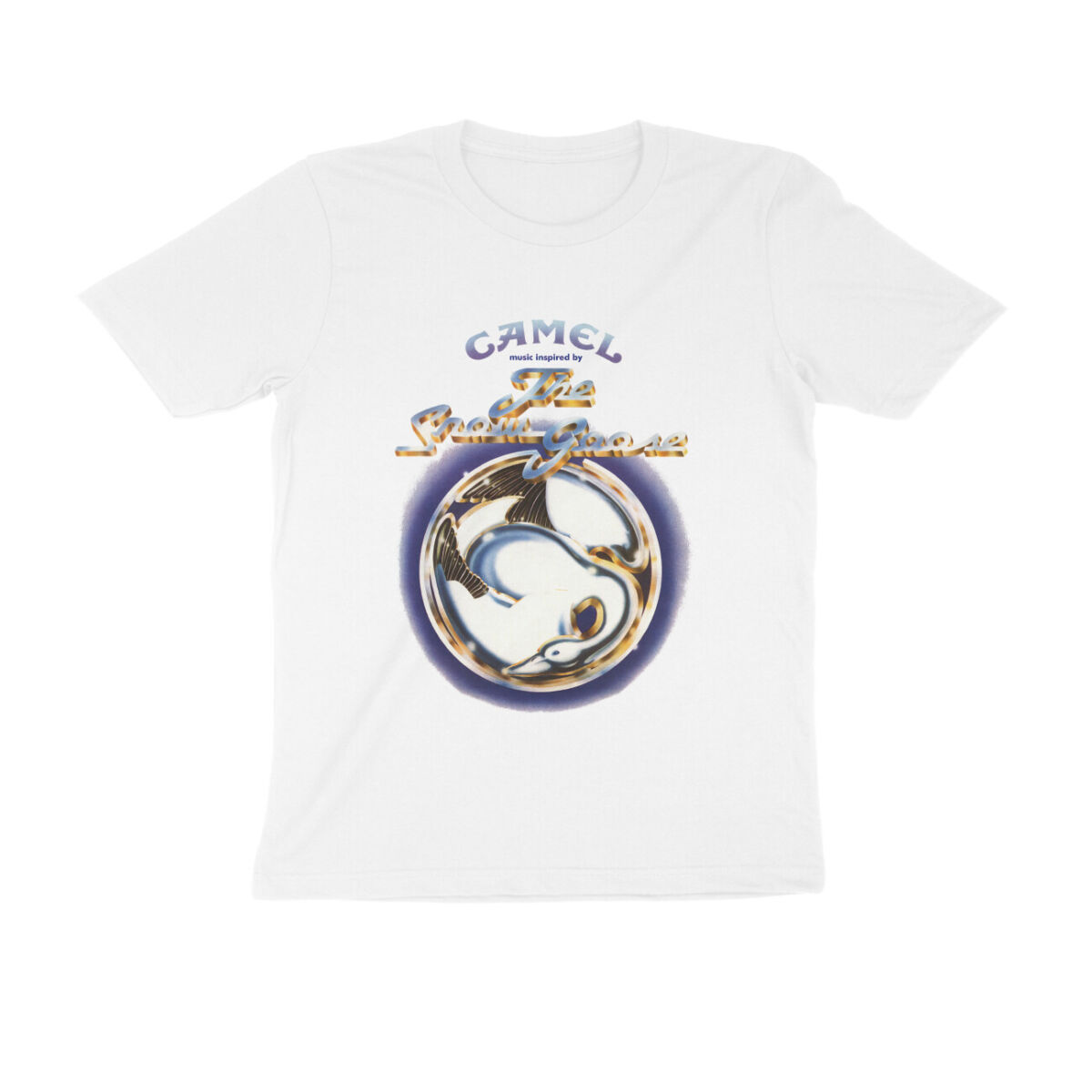 Camel band T-shirt | Silver Goose - Wittee
